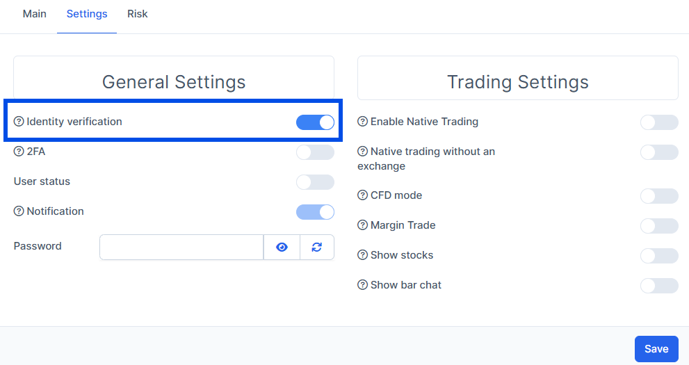 How To Enable / Disable ID Verification